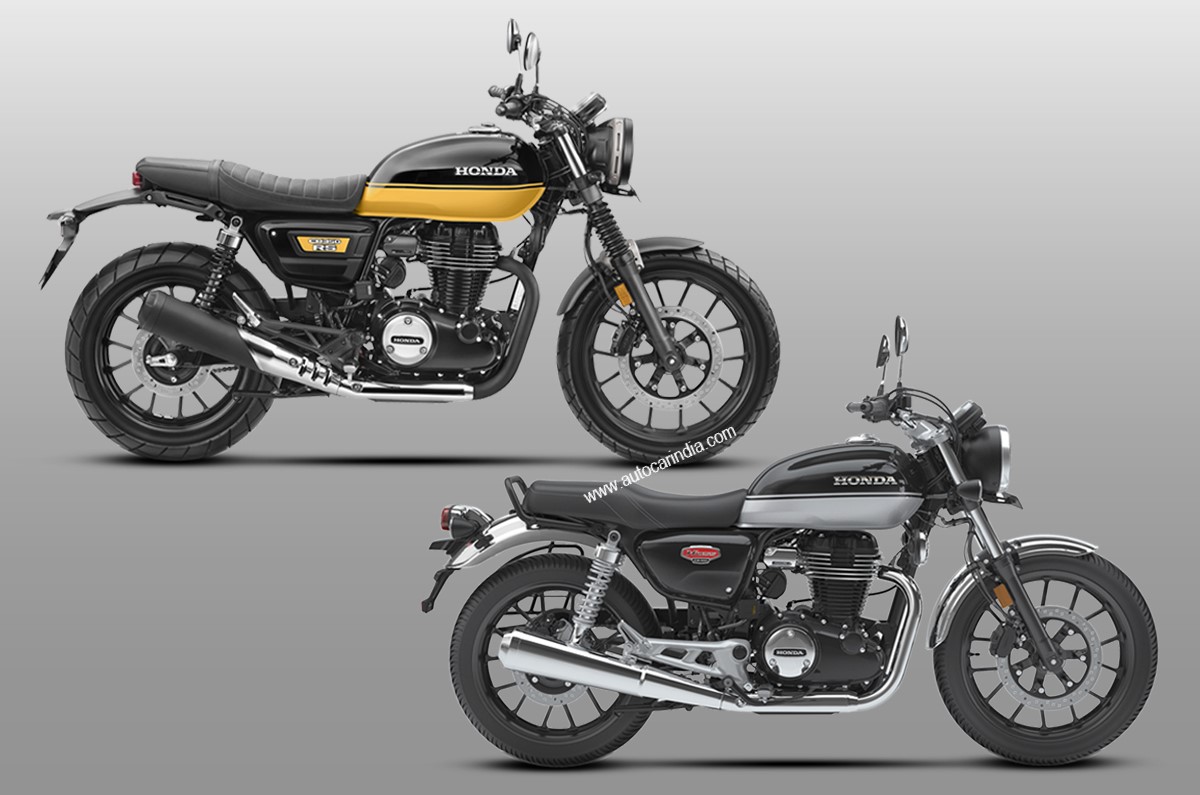 Honda CB350RS Vs CB350 H ness Autocar India Honda CB350RS Vs CB350 H ness Autocar India